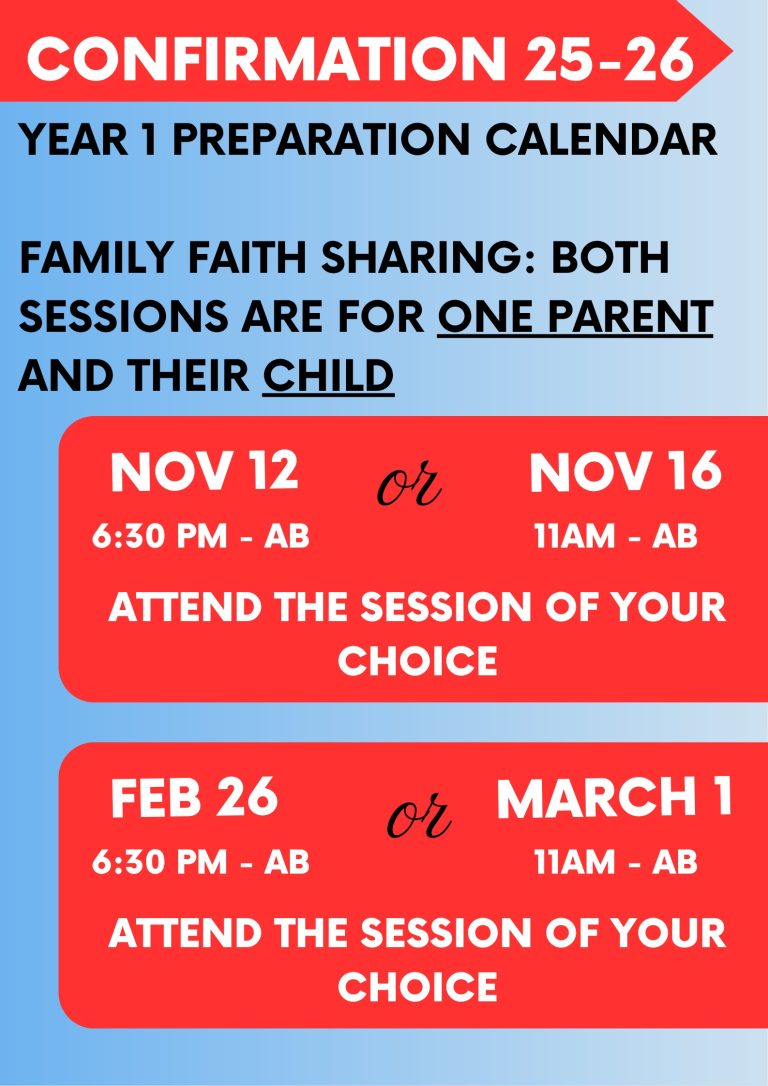 Children’s Faith Formation – St. Andrew Catholic Church